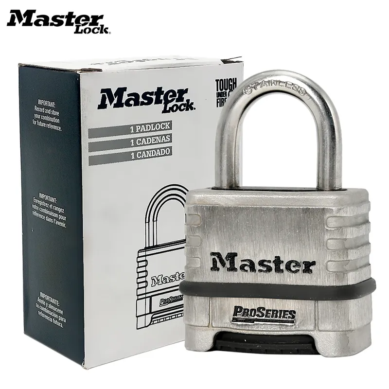 Door Locks Master Lock 1174 Password Lock Stainless Steel Anti Theft ...