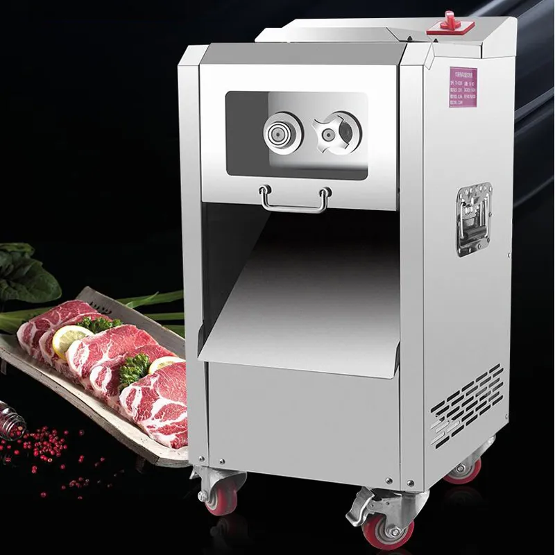 Commercial Meat Cutter - Heavy Duty Vertical Meat Slicer, Detachable ...
