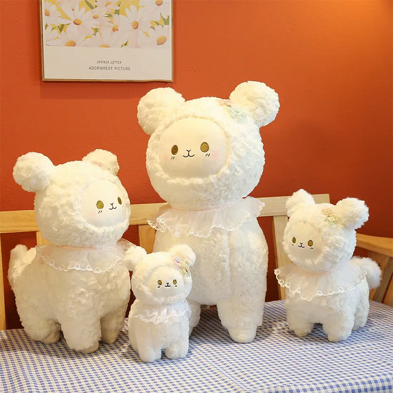 Large Sheep Stuffed Animal Plush Pillow Soft Decorative Deer Throw ...
