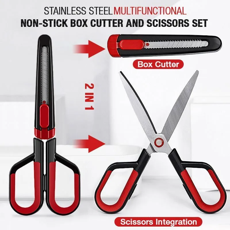 DHgate.com:Non-Stick Stainless Steel Multipurpose Scissors for Office ...