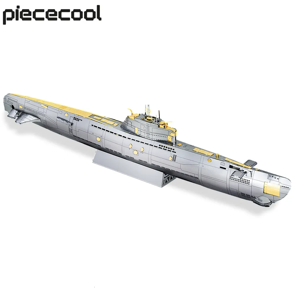 DIY Submarine Model Kit - 3D Metal Puzzle for Teens & Adults, Piececool ...