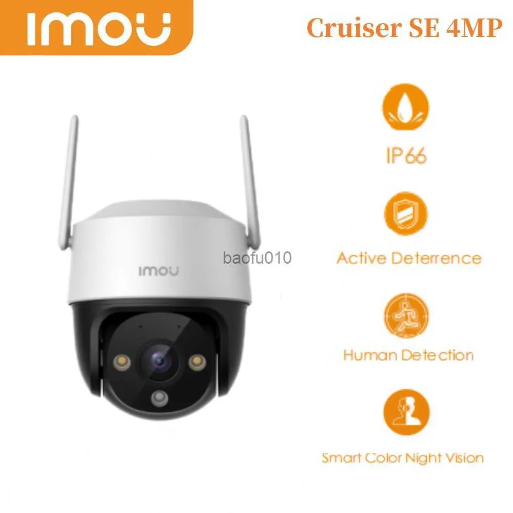 4MP Outdoor Security Camera, Full Color Night Vision, Weatherproof, Human Detection, Smart ...