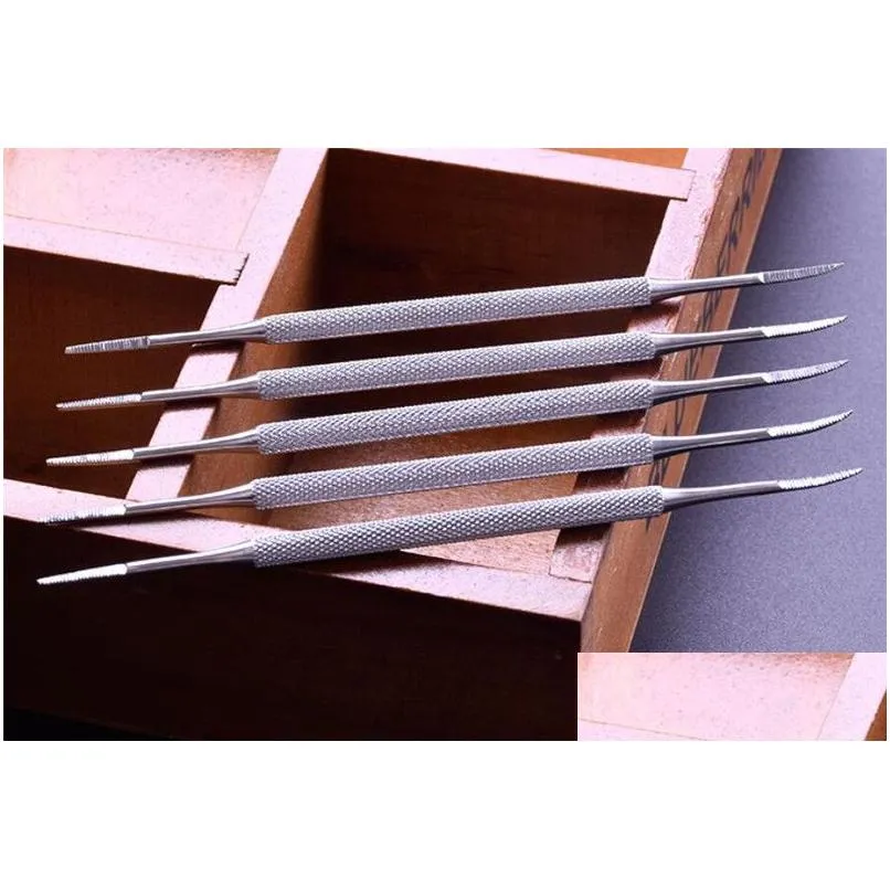 DHgate.com:Stainless Steel Toe File for Pedicure, Satin Edge Ingrown ...