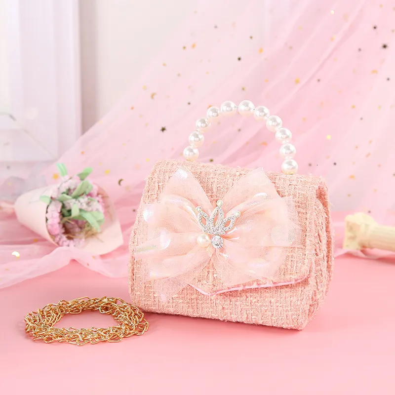 Princess Crossbody Pearl Handbag With Lace Purse, Coin Pouch, And ...