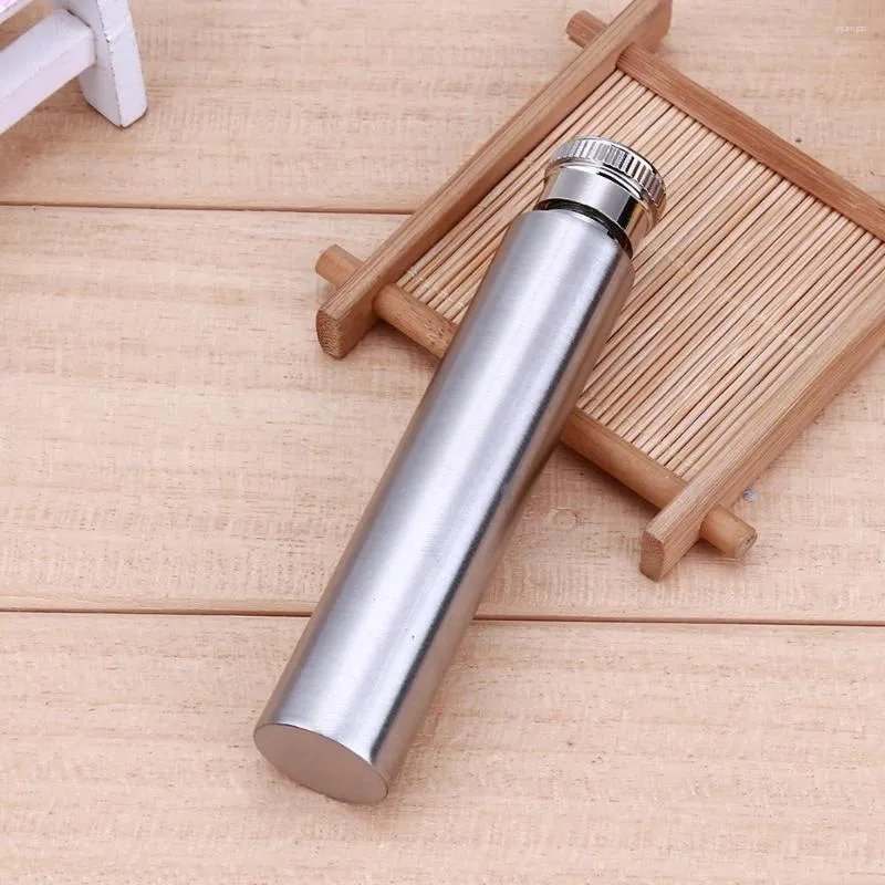 DHgate.com:30ml Stainless Steel Hip Flask, Leakproof Outdoor Water ...