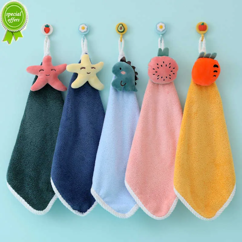 DHgate.com:30x30cm Cartoon Hanging Kitchen Hand Towels, Soft Absorbent ...