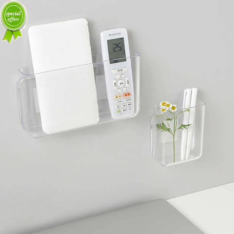 Wall Mounted Phone Shelf for Bedside Storage - No Drill Needed! Best ...