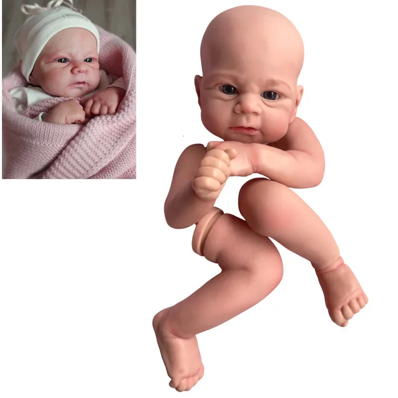 Handmade Elijah Vinyl Reborn Reborn Doll Kits Kit 17 18 Inch Unpainted ...