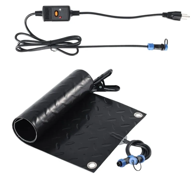 120V Snow Melting Mat - Heated Walkway Pad, Outdoor Ice & Snow Removal ...
