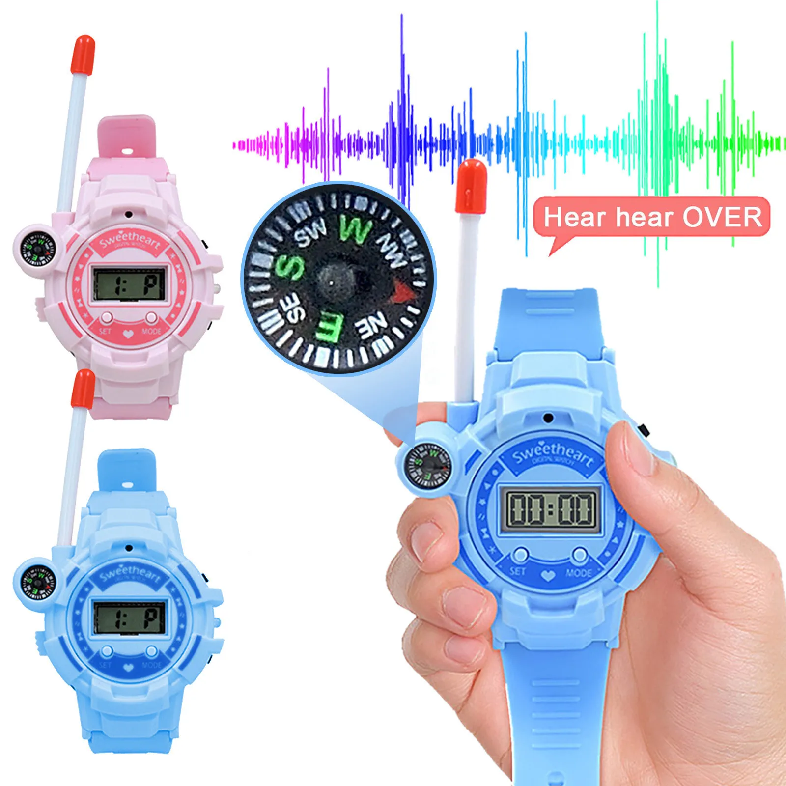 DHgate.com:Walkie Talkies for Kids, Rechargeable 2-Way Radio Watch ...