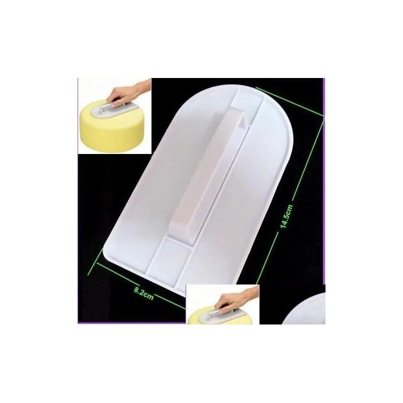 Professional White Icing Smoother Polisher Fondant Kitchen Sugarcraft ...