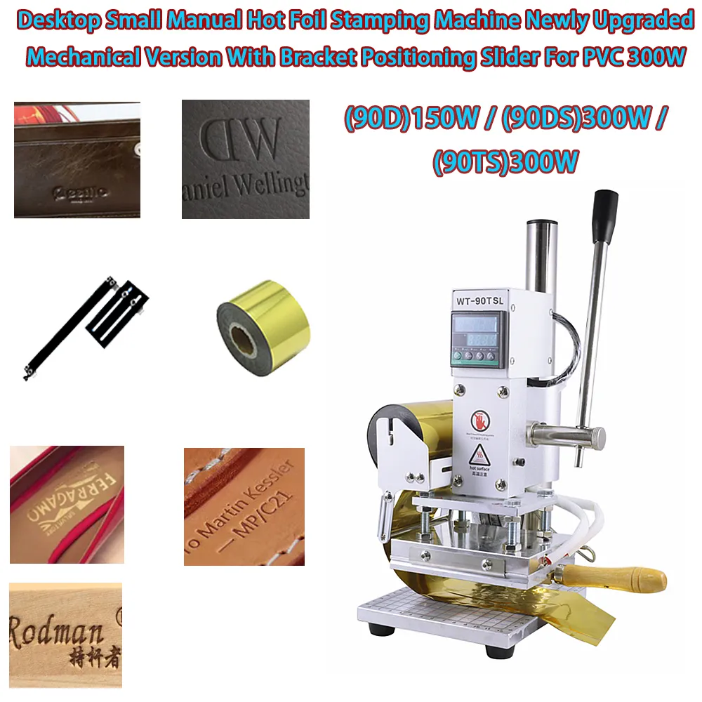 Compact Hot Foil Stamping Machine - Manual Desktop Version, Upgraded ...