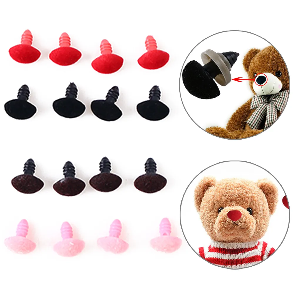 DHgate.com:DIY Bear Toy Safety Nose and Eye Craft Kit: 10Pcs Velvet ...