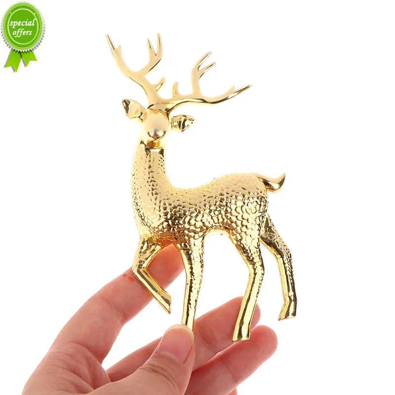 DHgate.com:Festive Christmas Cake Toppers - Golden Elk Decoration Set ...