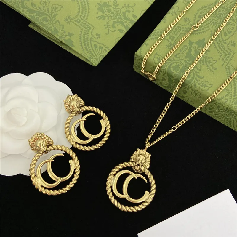 Designer 18K Gold Plated Jewelry Set For Women Fashionable Gold Necklace Earring Sets, And Studs ...