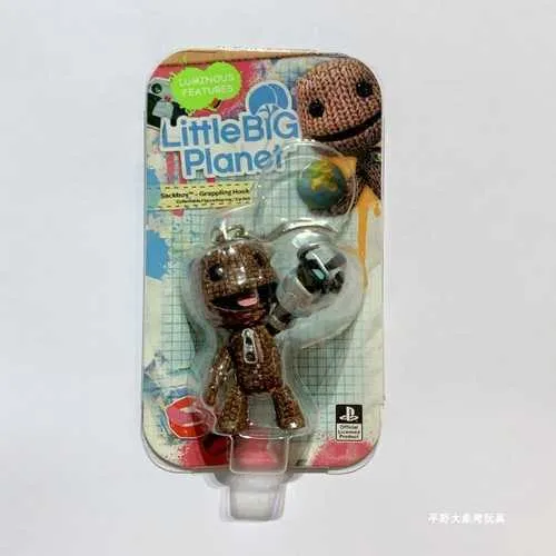 Little Big Planet Sackboy Minifig Keychain Anime Action Figure With ...