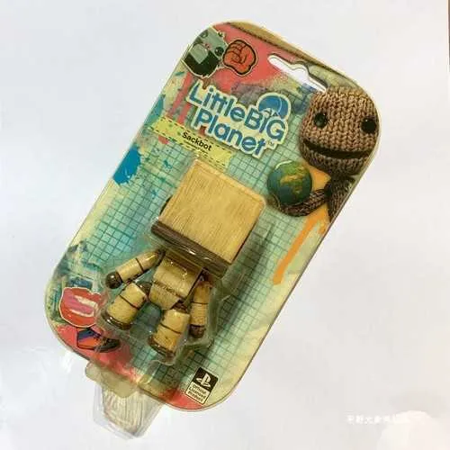 Little Big Planet Sackboy Minifig Keychain Anime Action Figure With ...
