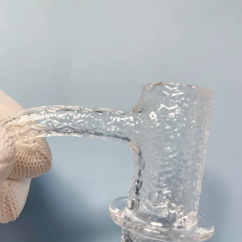 Quartz Banger Enail: 20mm Full Weld Halo Blender Banger Sandblasted ...