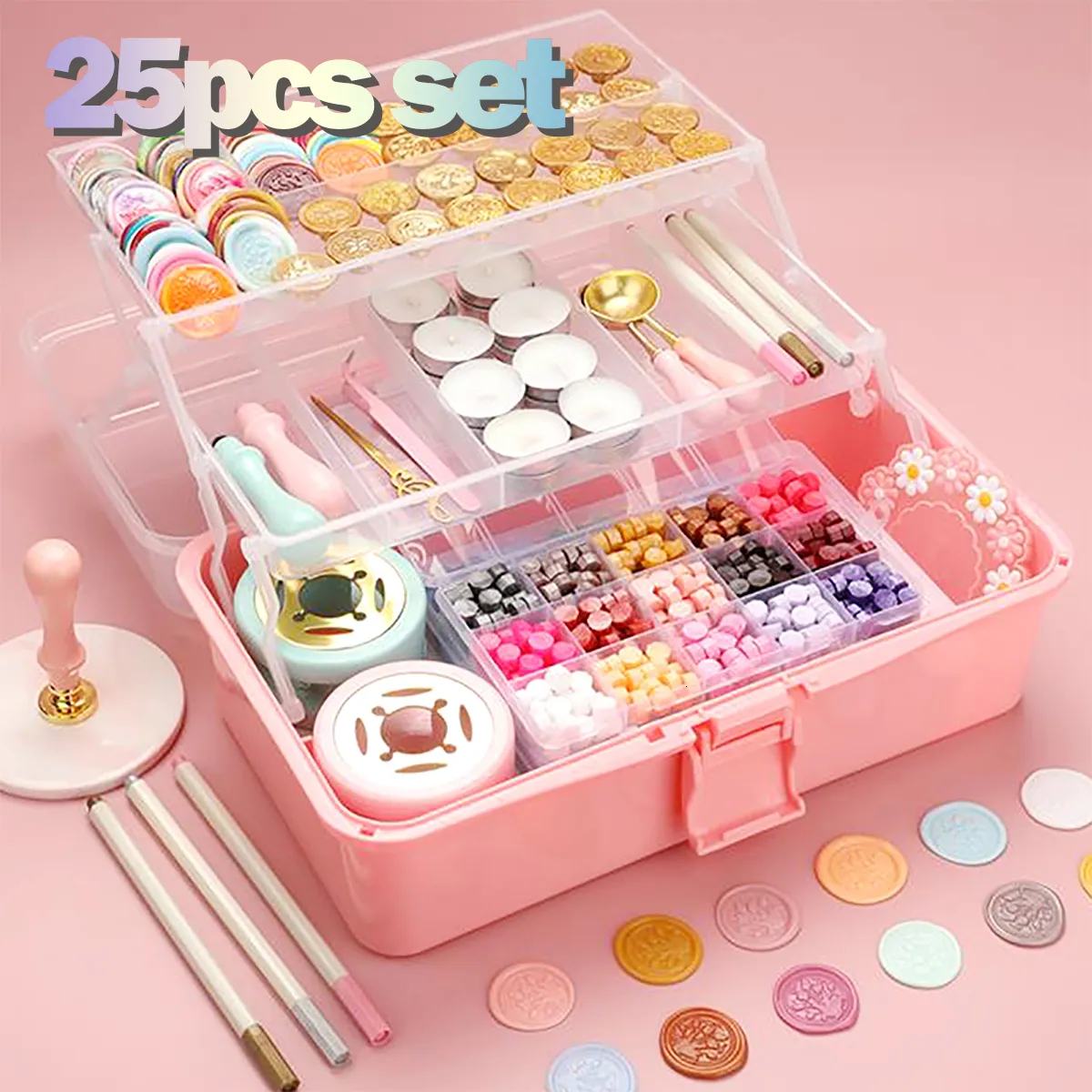 DHgate.com:Wax Seal Stamp Set, Grain Fire Lacquer Stove Spoon Stamp ...