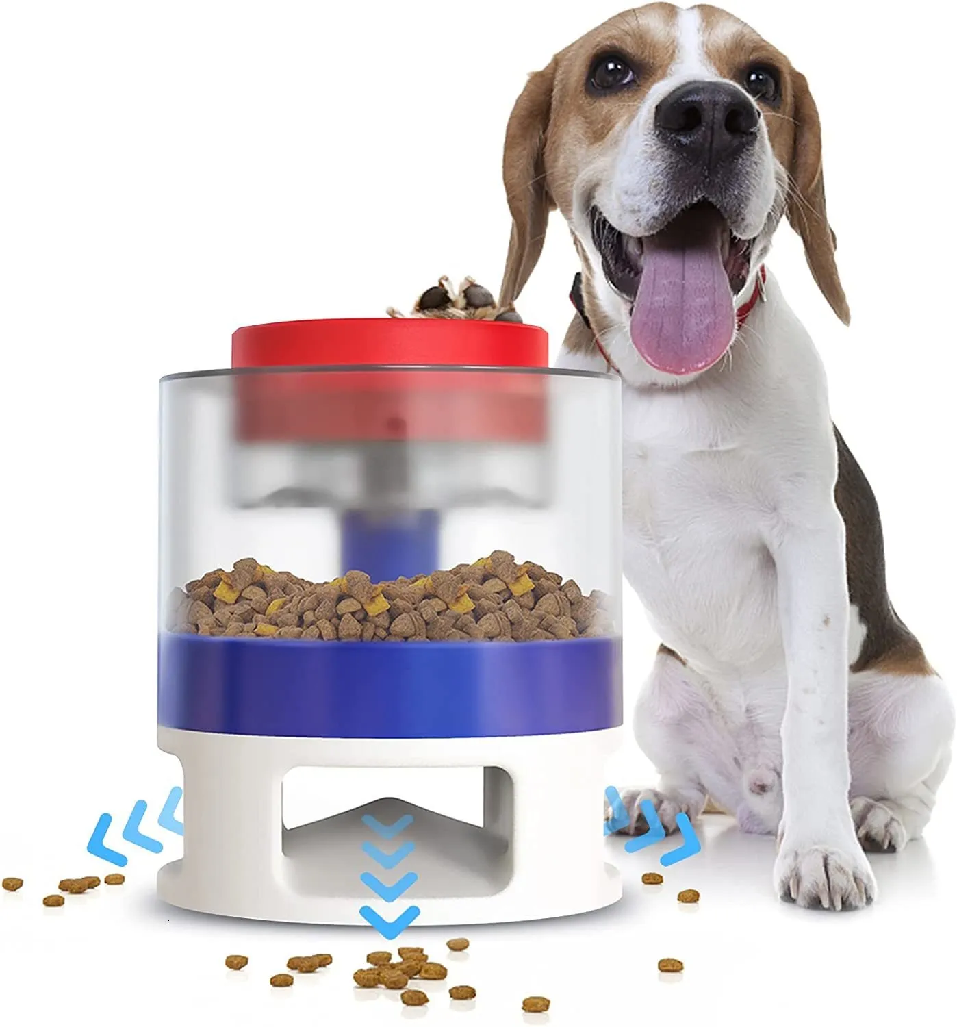 DHgate.com:Automatic Creative Press Cat and Dog Food Dispenser Puzzle ...