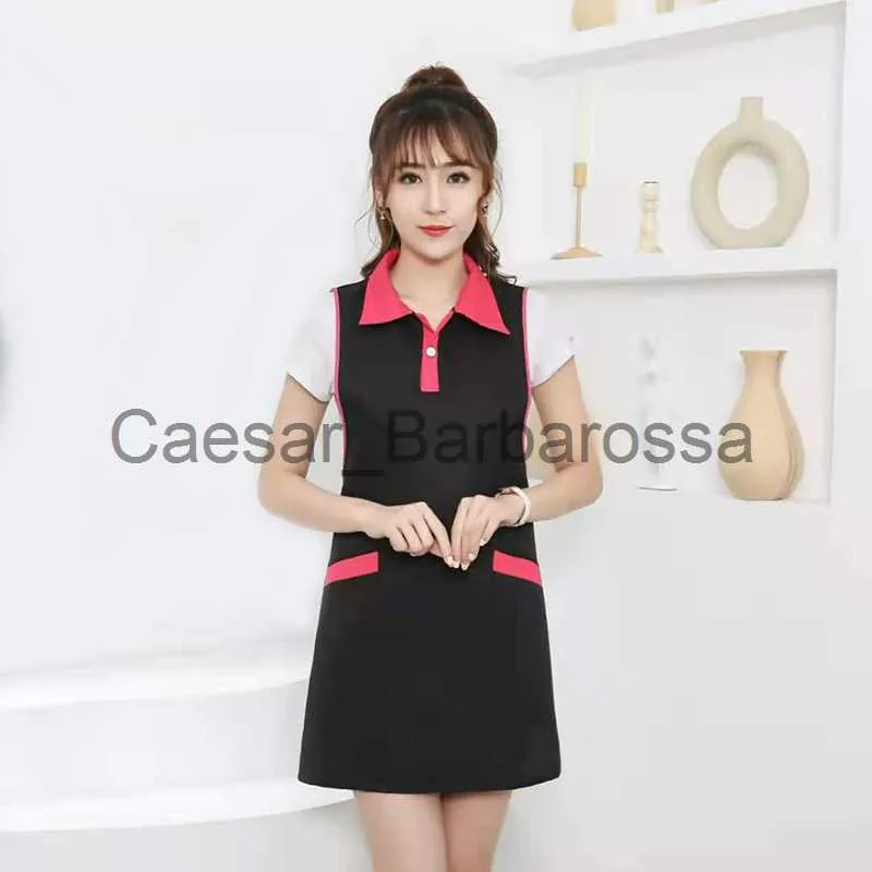 DHgate.com:Womens Professional Waitress Apron Dress, Kitchen Apron with ...