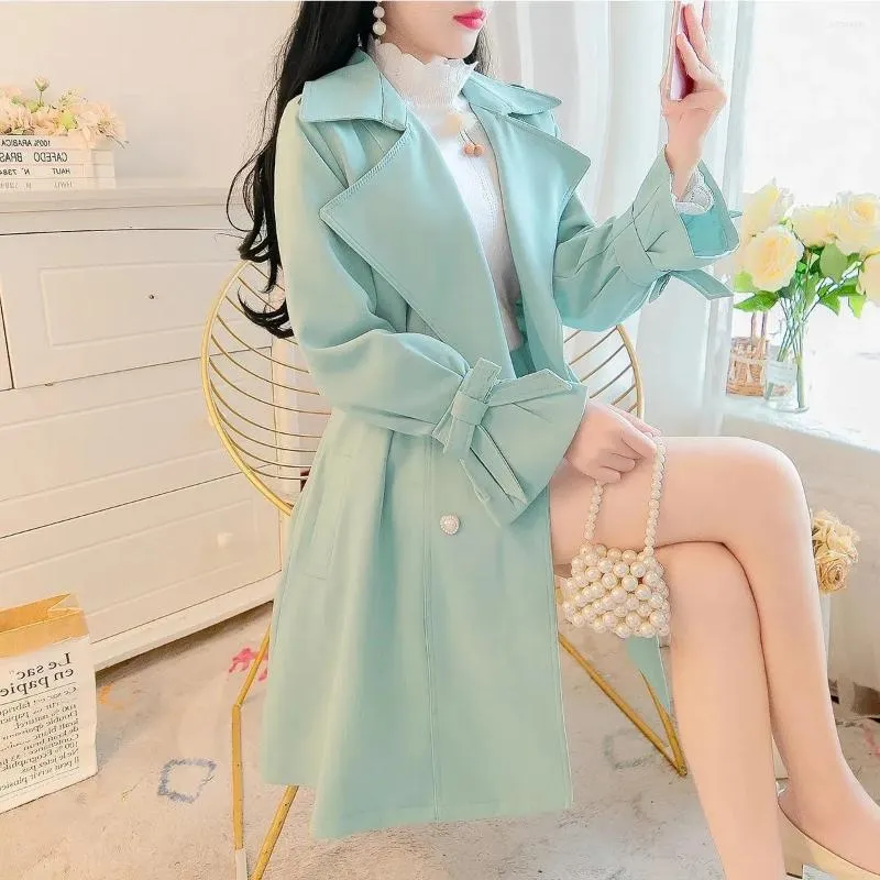 DHgate.com:Womens Trench Coats 2023 Spring Autumn Windbreaker Women ...