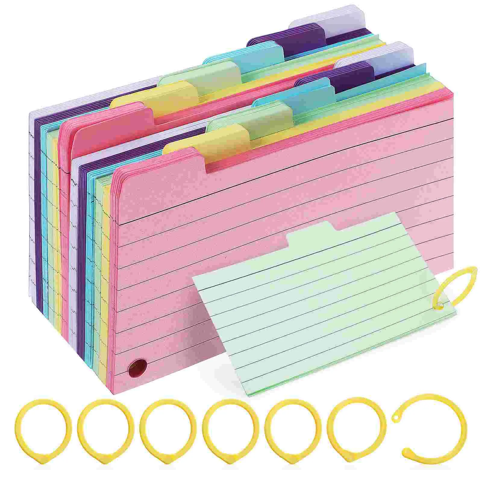 DHgate.com:Spiral Notepads, 450 Pcs Memo Pads, Lined Flash Cards with 8 ...