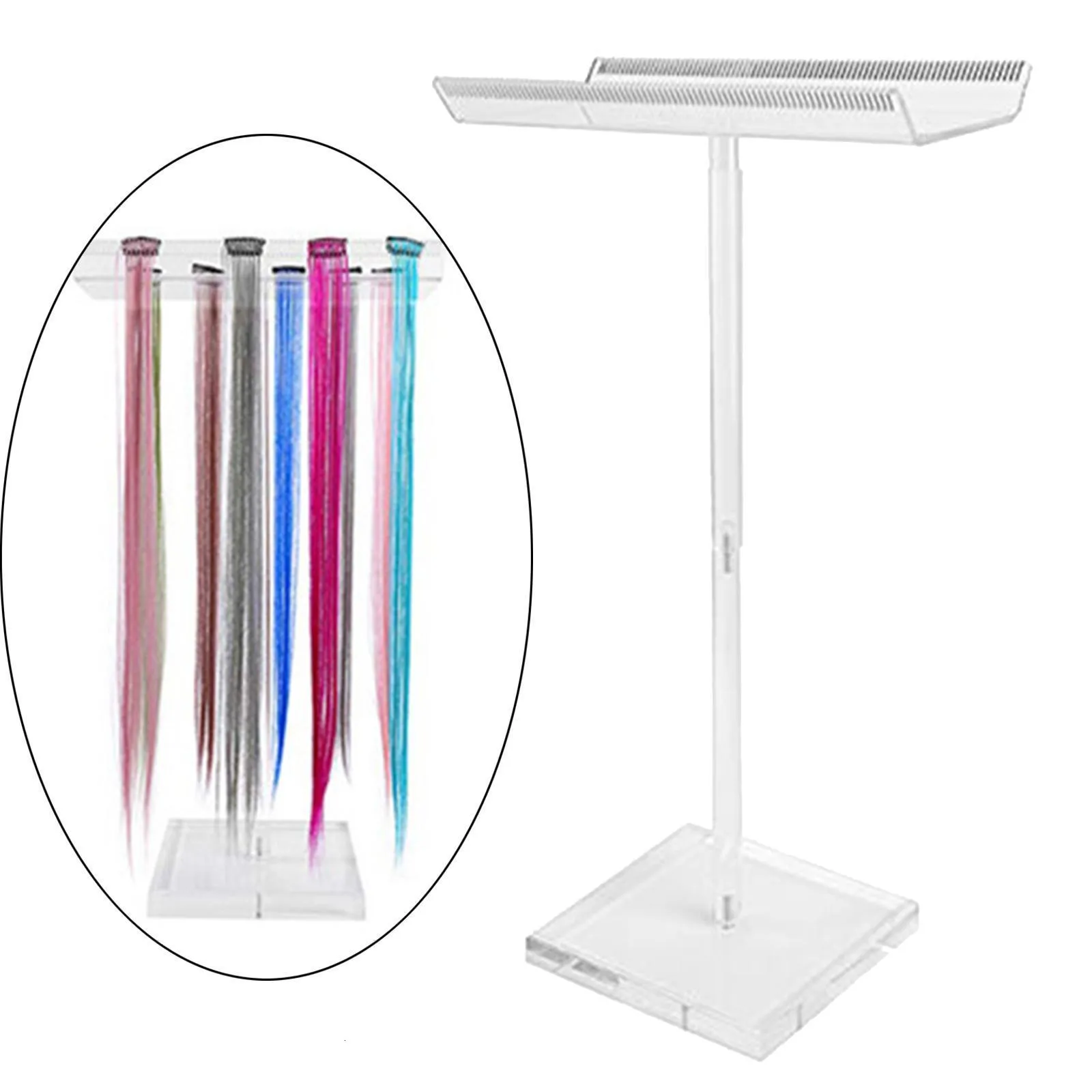 Multi-Functional Wig Display stand for for Women - Hair Extension ...