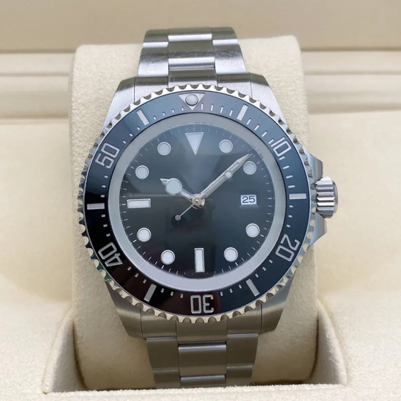 Mens Luxury 44mm Sea Dial Dweller Watch Designer Sapphire, 904L ...