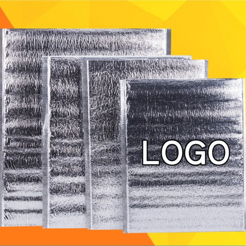 Disposable Food Storage Bags Aluminum Foil Insulated Bag Reusable ...