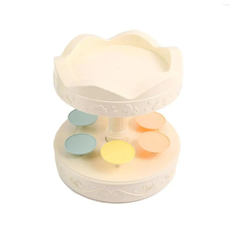 DHgate.com:Reusable 2-Tier Auto-Rotating Cake Stand with Battery for ...