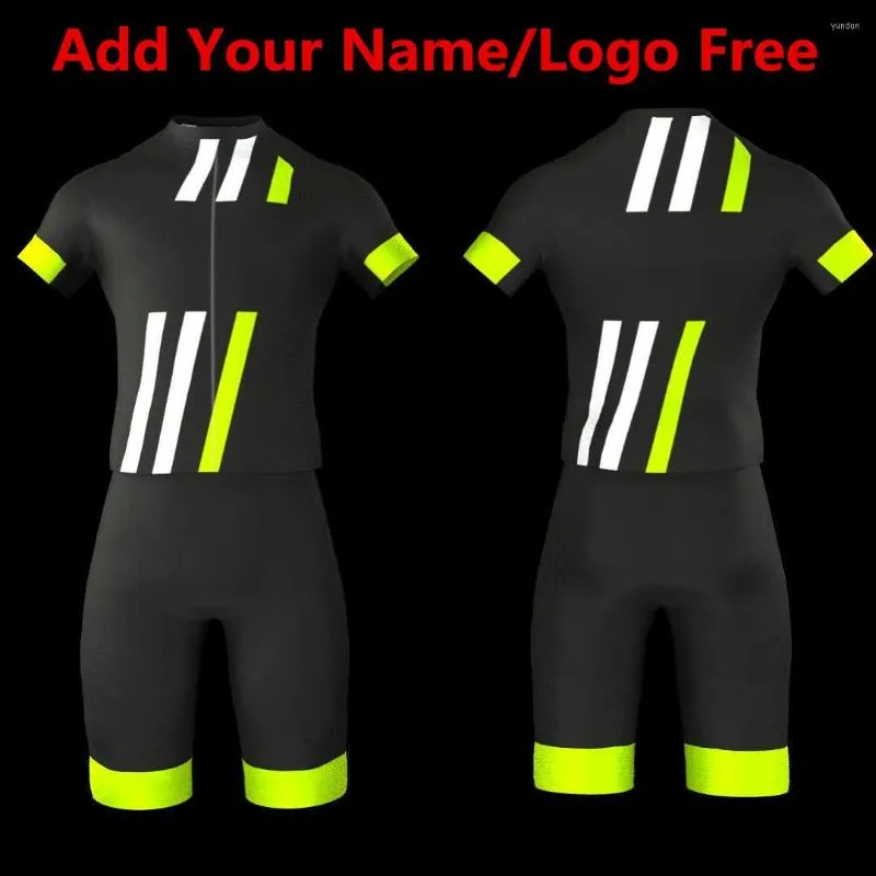 Men's Pro Cycling Skin Suit - Triathlon Race Jumpsuit, Short Sleeve, Aero Fit, Road Bike & MTB ...
