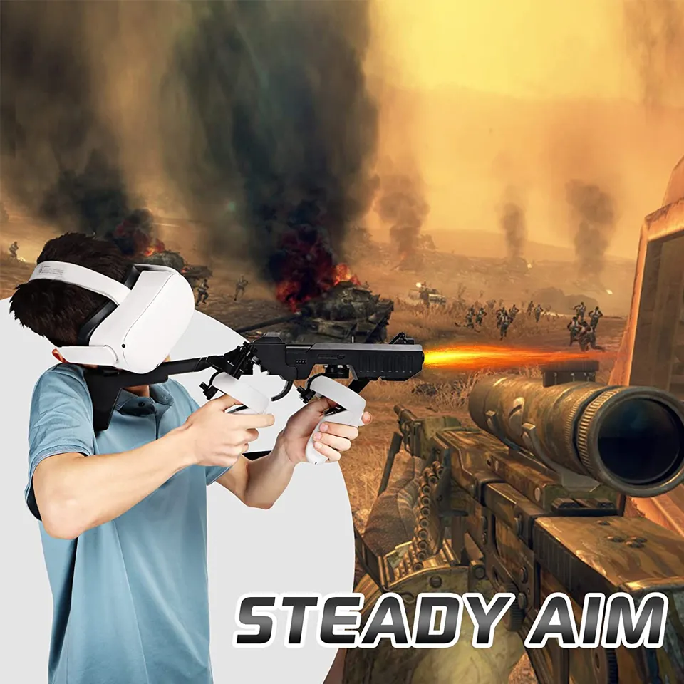 DHgate.com:VR AR Accessorise For Oc ul us q ue st2 Gun Stock Magnetic ...