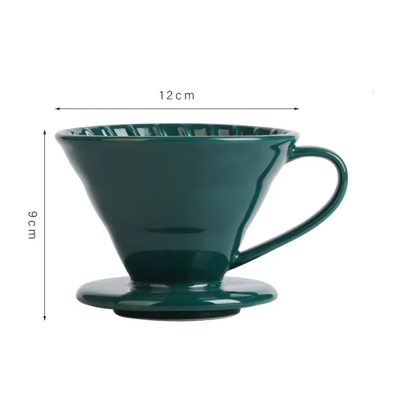DHgate.com:V60 Ceramic Coffee Filter: Reusable Hand Brewed Tapered Drip ...