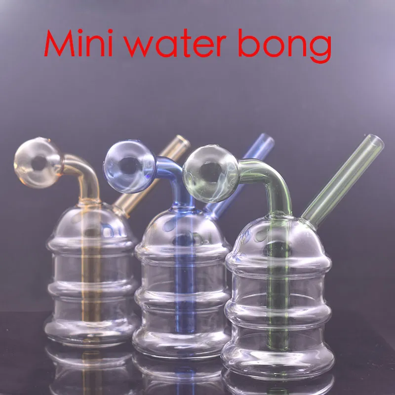 Bulk Order Newest Thick Heady Mini Glass Bottle Bong Hookah For Smoking ...