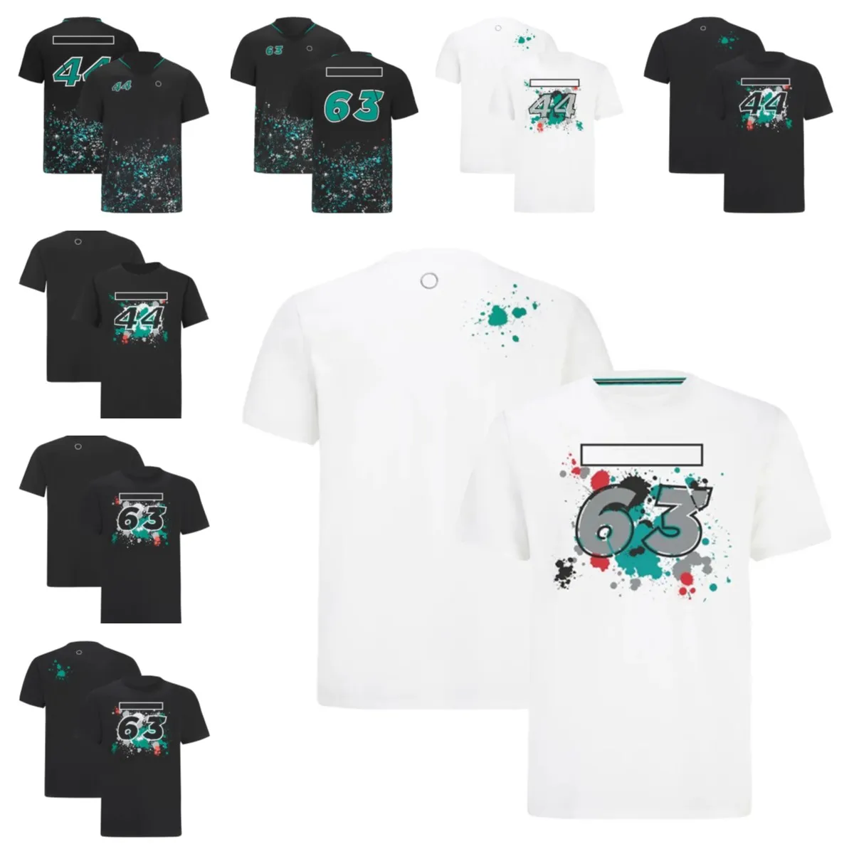 Customizable Mens F1 Racing Team Short Sleeve Golf T Shirts From ...