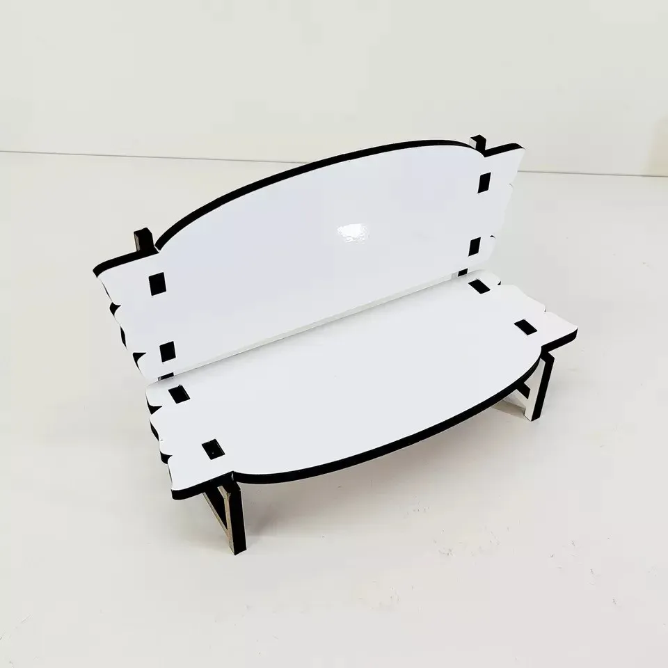 Sublimation Memorial Bench Decorative Objects Figurines Customize Blank ...