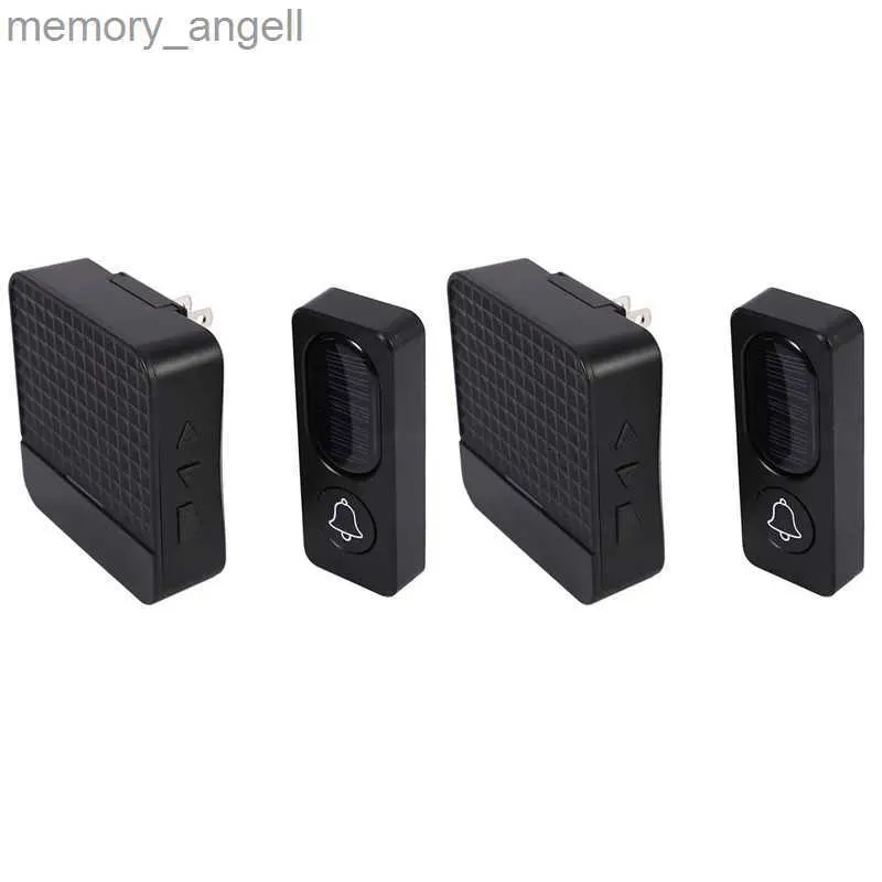 Long Range Wireless Solar Doorbell Kit - 300M, Weatherproof, Light ...