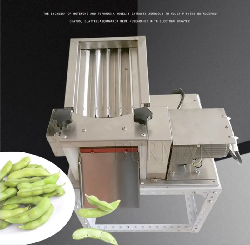 Saving Power 30W Automatic Pea Sheller Durable Healthy Pea Peeling ...