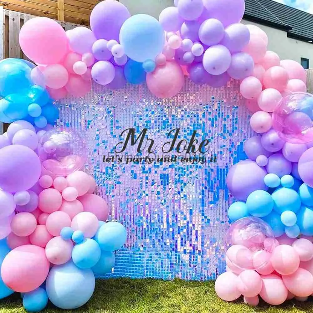 Iridescent Sequin Backdrop Panel - Shimmer Wall for Party, Wedding ...