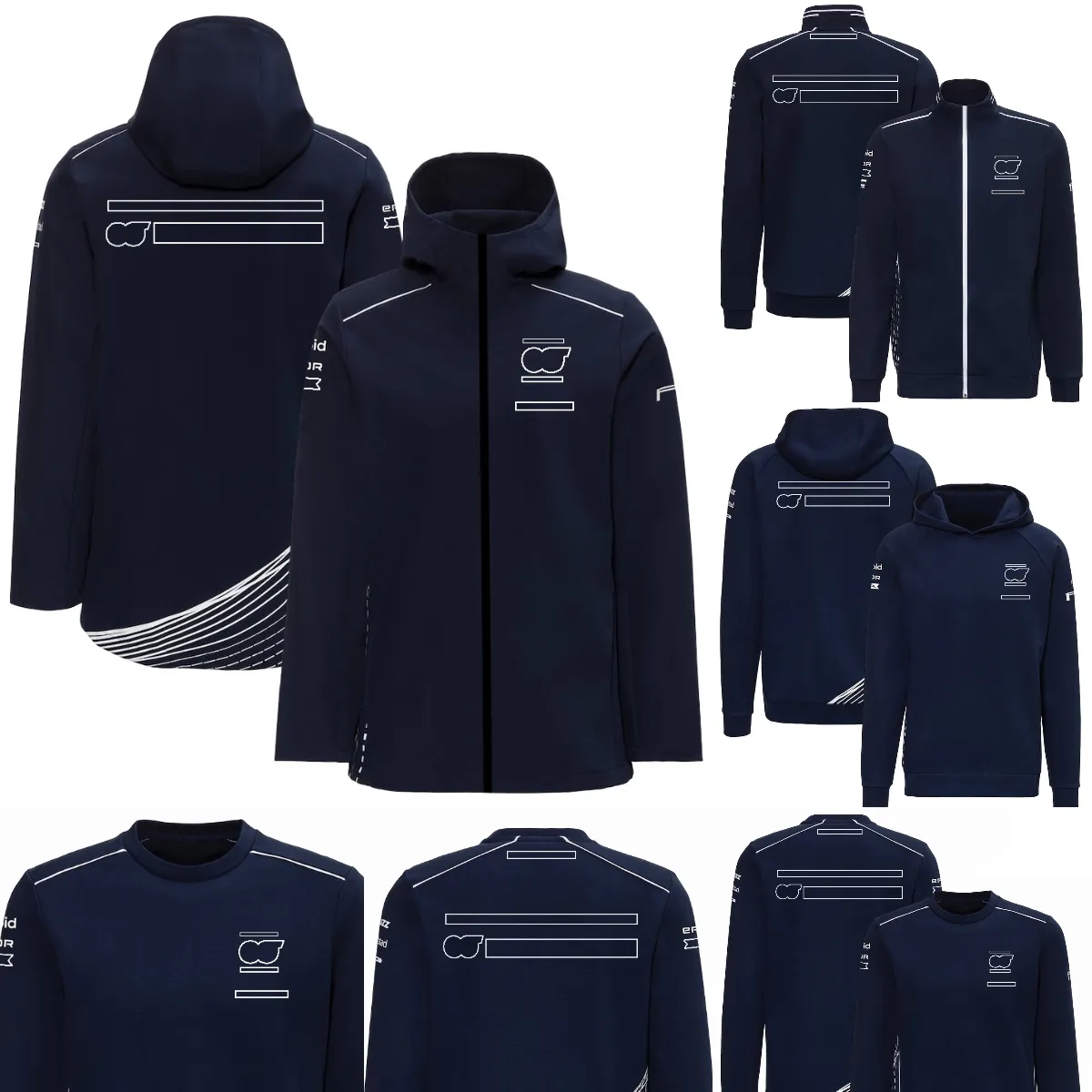 Racing Jackets Mens F1 Team Zipper Hoodie Formula 1 Jackets Windproof ...