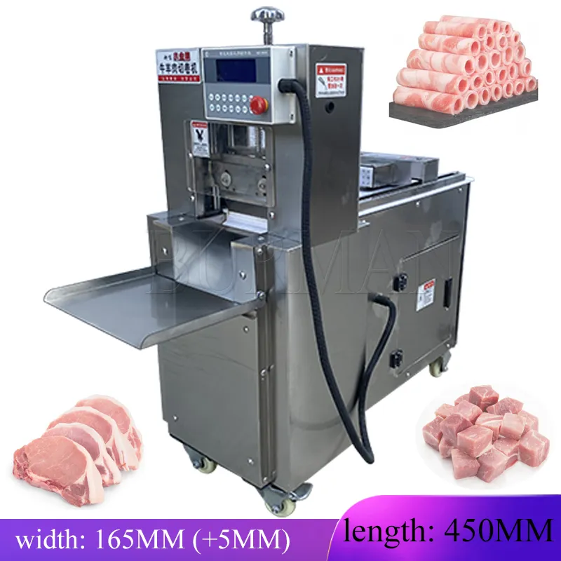 Commercial Electric CNC Lamb Roll Slicer - High-Efficiency Meat Slicing ...