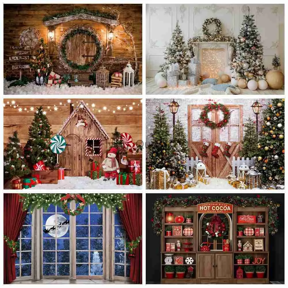 Christmas Photography Backdrops - Winter Holiday Photo Backgrounds for ...