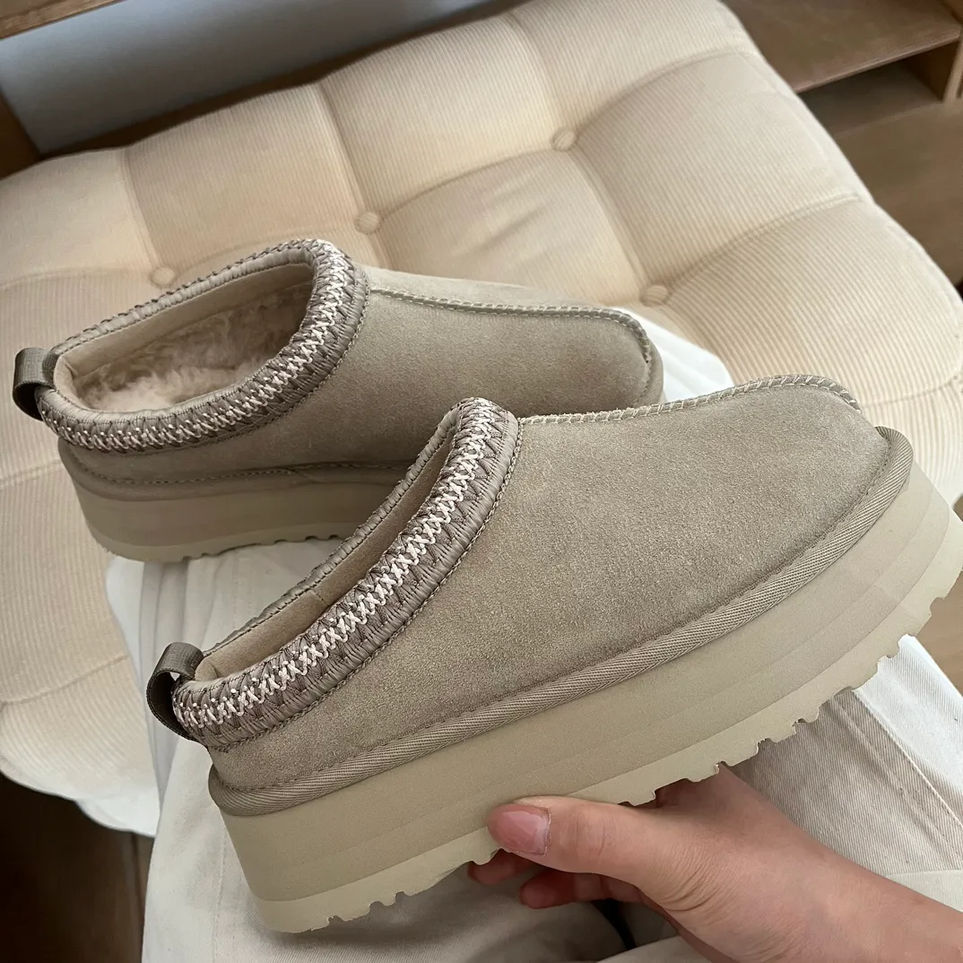 Tazz Tasman Mini Boots Womens Australian Designer Snow Boots With Platform, Golden Coast Clog ...