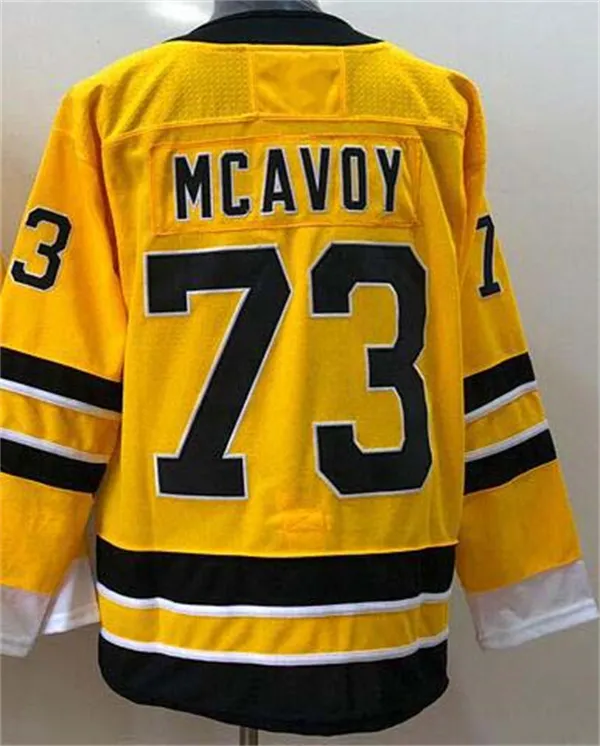 NHL Mens Ice Hockey Jerseys Charlie McAvoy 73, Patrice Bergeron 37 ...