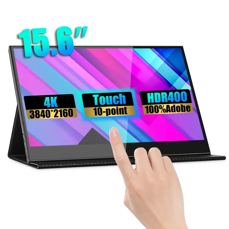6 4K Portable Touchscreen Monitor - UHD HDR400 IPS Display for Laptop ...