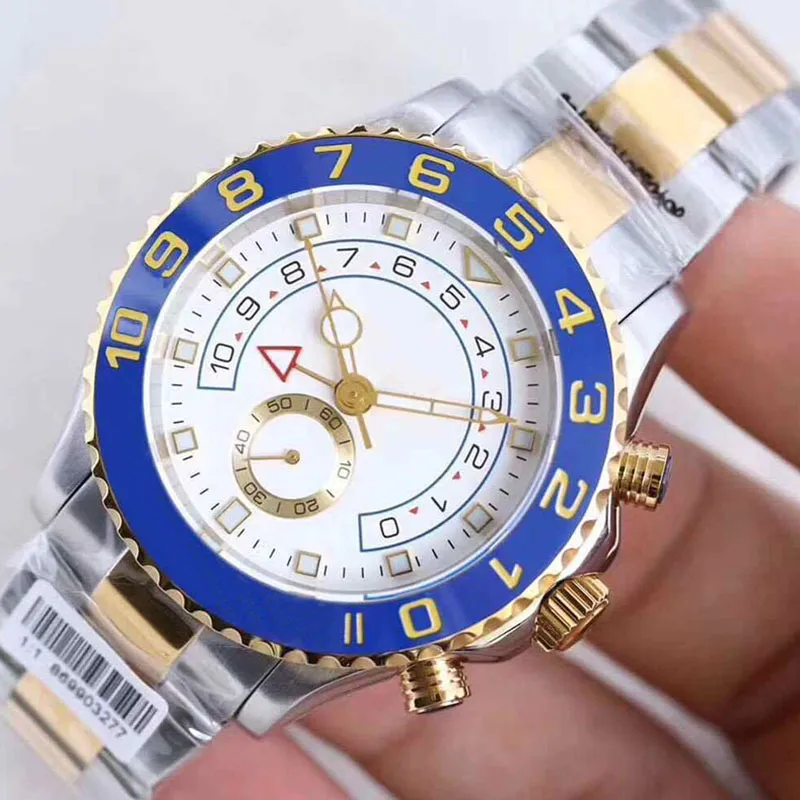 Mens Watches Countdown Function Yacht Masters 2 Nautical Watch 904L ...