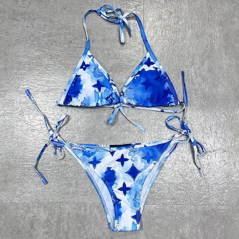 Womens Sexy Clear Strap Star Shape Bikini Set Swimwear Bathing Suit
