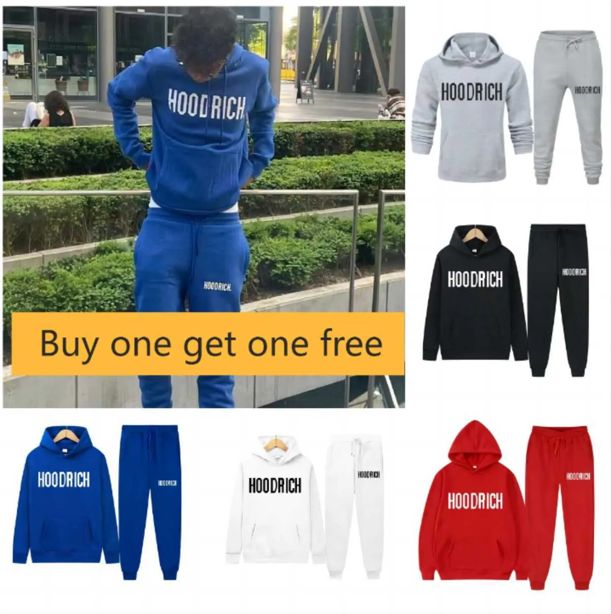 100% Cotton Hoodrichuk Hooides Sports Set High Quality Woolen Towel ...