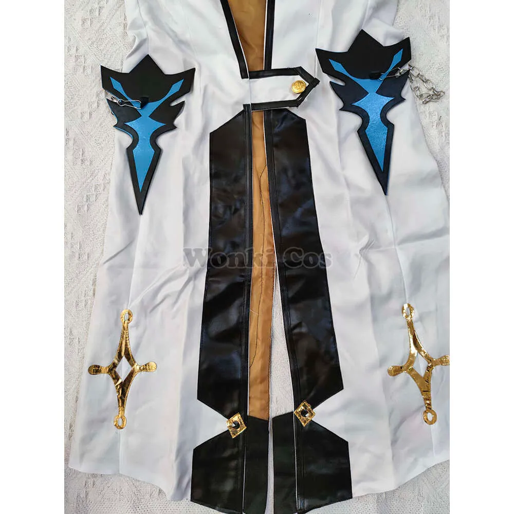 Genshin Albedo Cosplay Kostüm Genshin Impact Albedo Cosplay Perücke ...